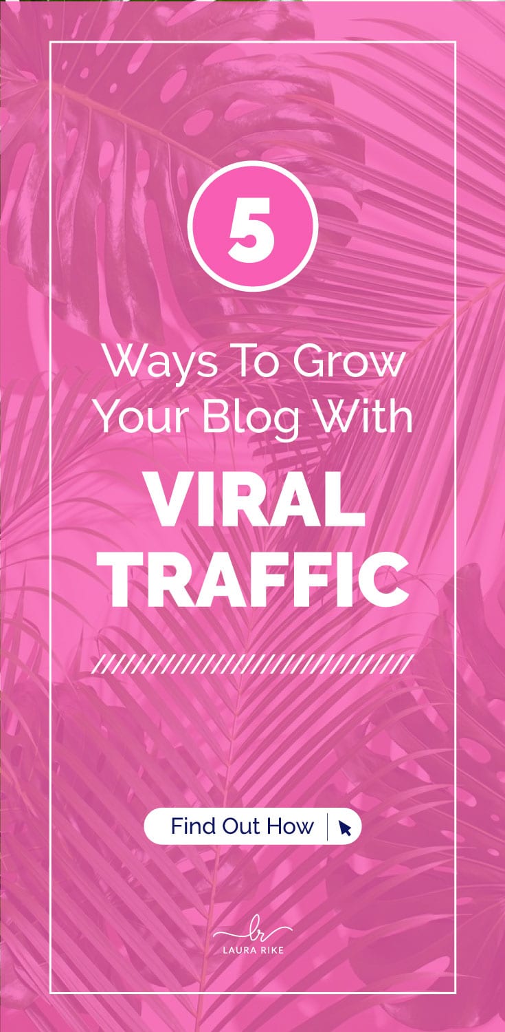How to Bring Viral Traffic to Your Blog or Website | Laura Rike