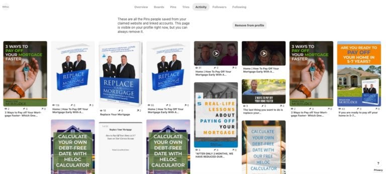 Pinterest Case Study: Refinancing Mortgage Loan Niche | Laura Rike