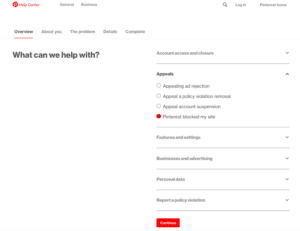 Pinterest Account Suspended: What to do when Pinterest blocks your site